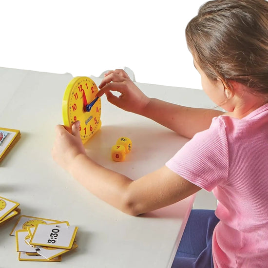 Learning Resources Big Time Mini Clock – Fun & Educational Time-Tellin ...