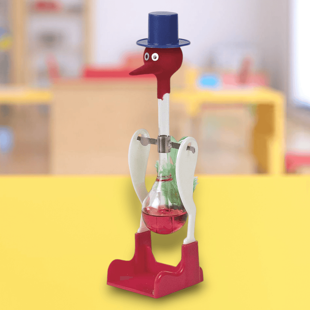 Engaging Perpetual Motion Drinking Bird Toy - Educational Desk Decor ...